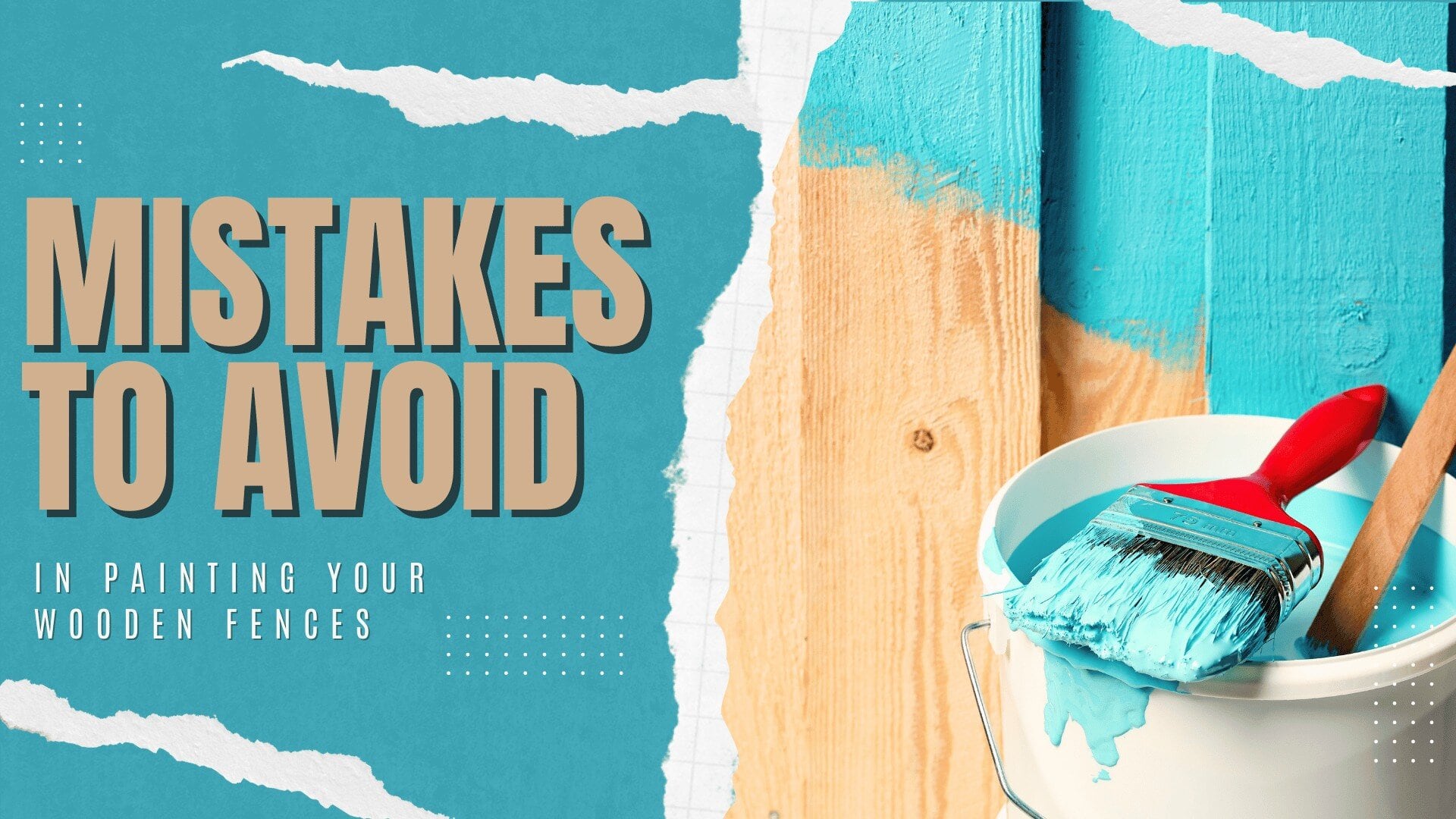 Mistakes To Avoid In Painting Your Wooden Fences in Newtown, PA | PAINT ...